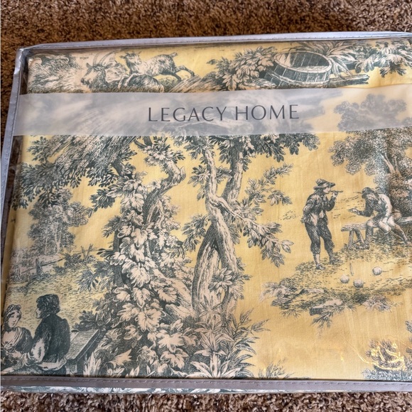 Legacy | Bedding | Legacy Home Lutece Cypress French Toile Duvet Cover ...